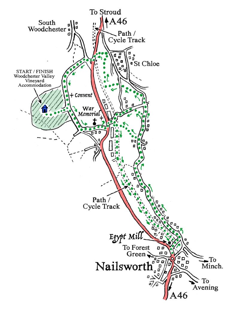 Local Walks from the Vineyard to Nailsworth town